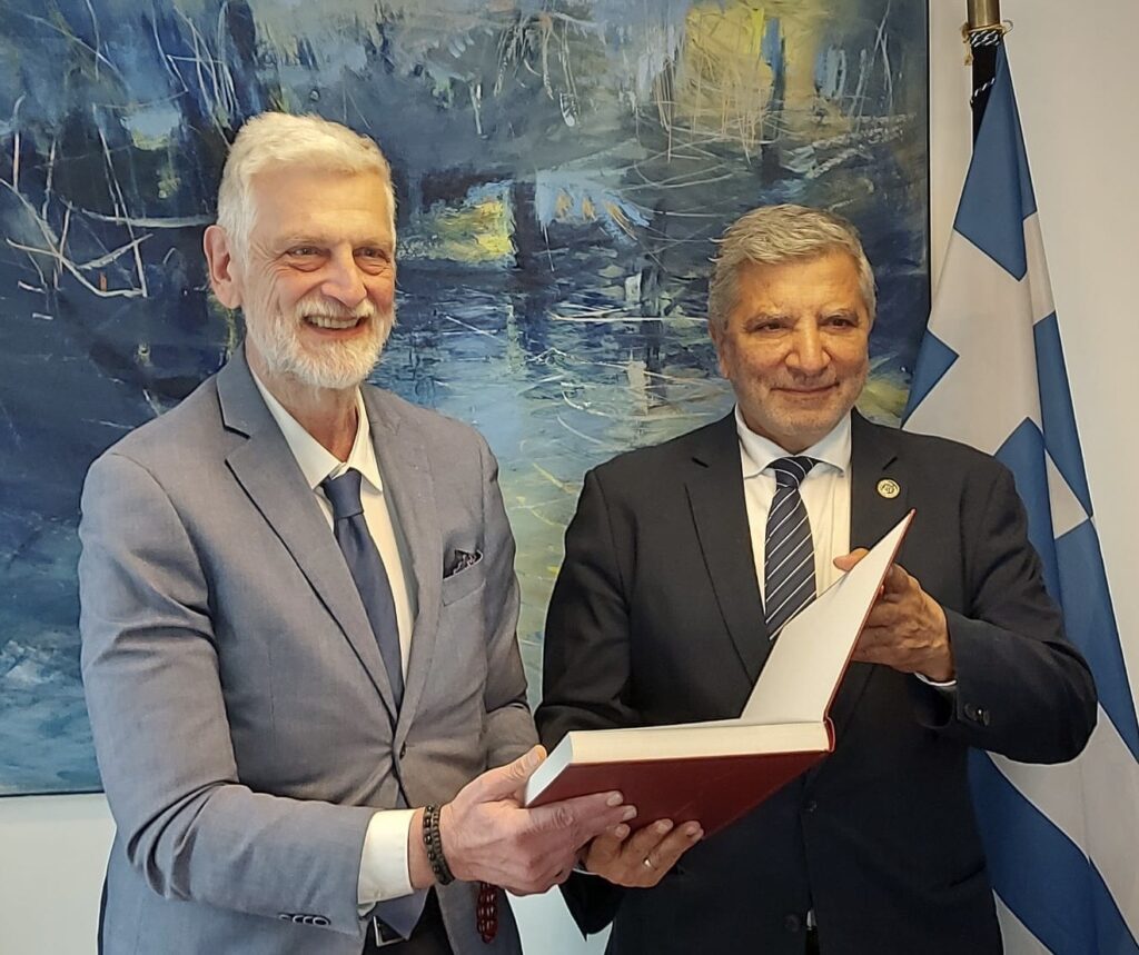 Meeting between George Patoulis and Deputy Minister of Foreign Affairs ...